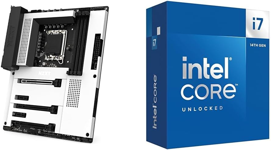 Amazon.com: NZXT N7 Z790 ATX Gaming Motherboard & Intel Core i7-14700K ...