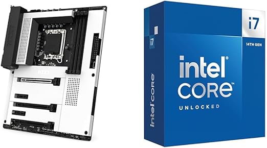 Amazon.com: NZXT N7 Z790 ATX Gaming Motherboard & Intel Core i7-14700K ...