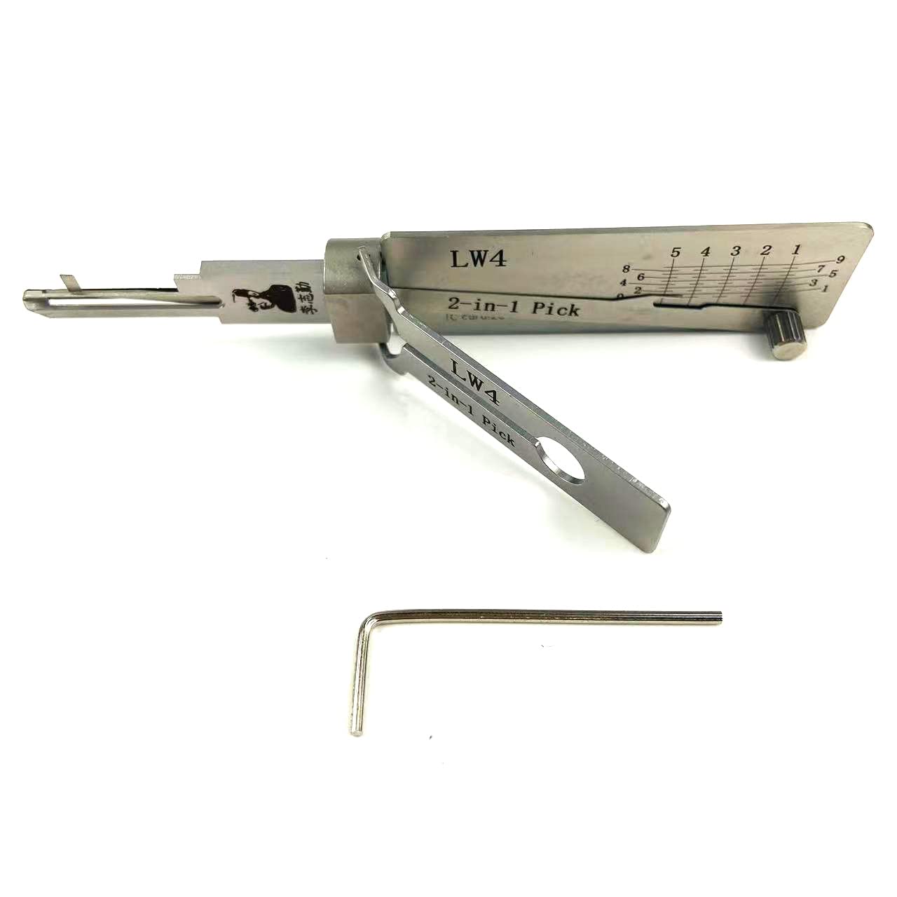 7Moli Pro Door Lock Pick Tool LW4 2 IN 1 Lock Pick Tool Decoder and ...