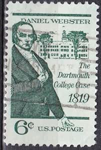 Amazon.com: 1960's U.S Postage Stamps Daniel Webster 6C. : Toys & Games