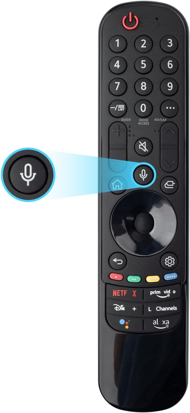 Amazon.com: New Magic Remote MR22GA Replacement with Voice and Pointer ...