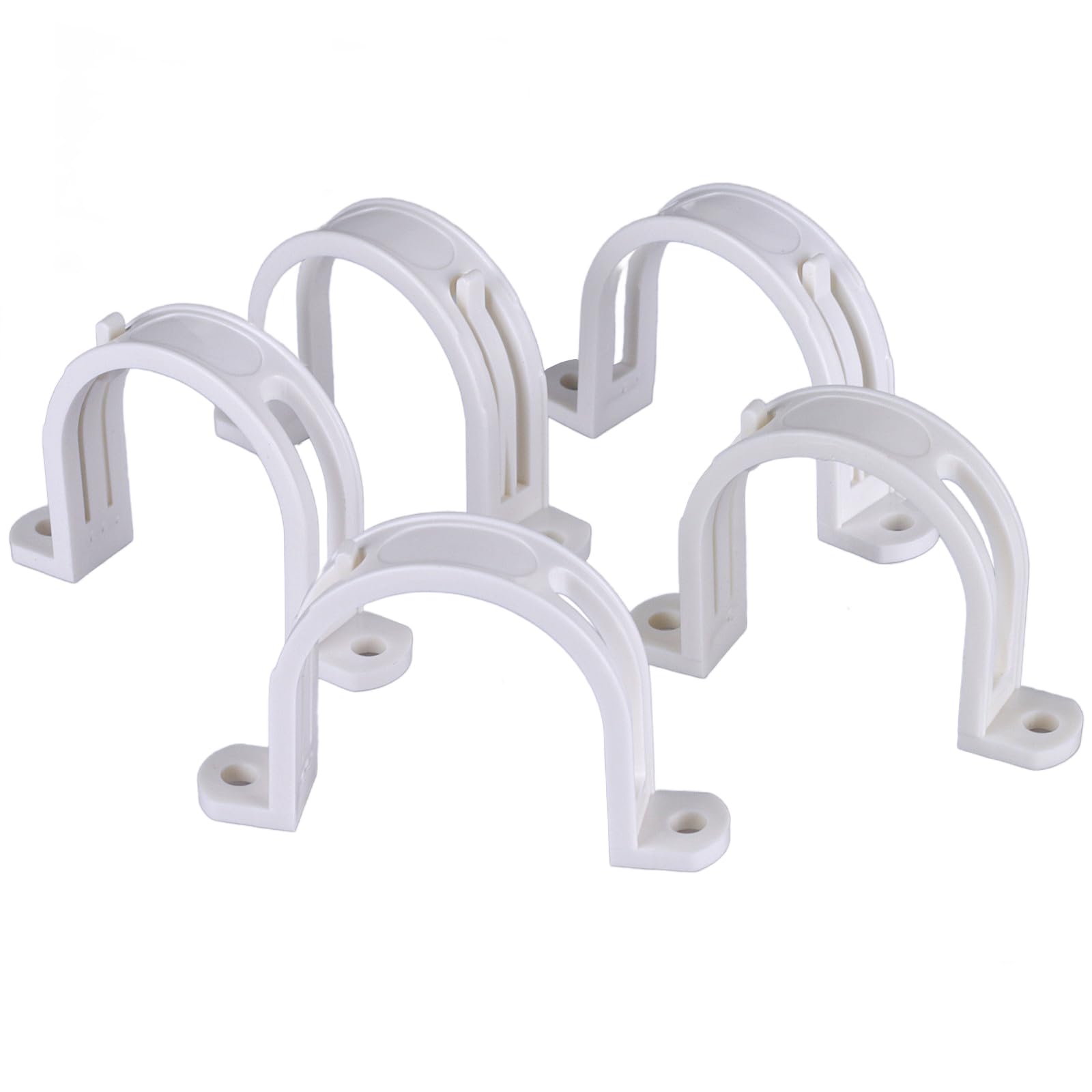 Central Vacuum 2" PVC pipe straps clamps - (qty 5) - Amazon.com