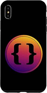 Amazon.com: iPhone XS Max Synthwave CSS HTML Programmer Retrowave Web Developer Coder Case ...