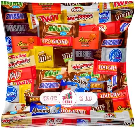 Amazon.com : Assorted Chocolate Variety Pack - Individually Wrapped ...