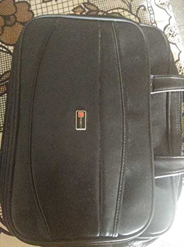 Priority Faux Leather Laptop Bag (Black) : Amazon.in: Computers ...