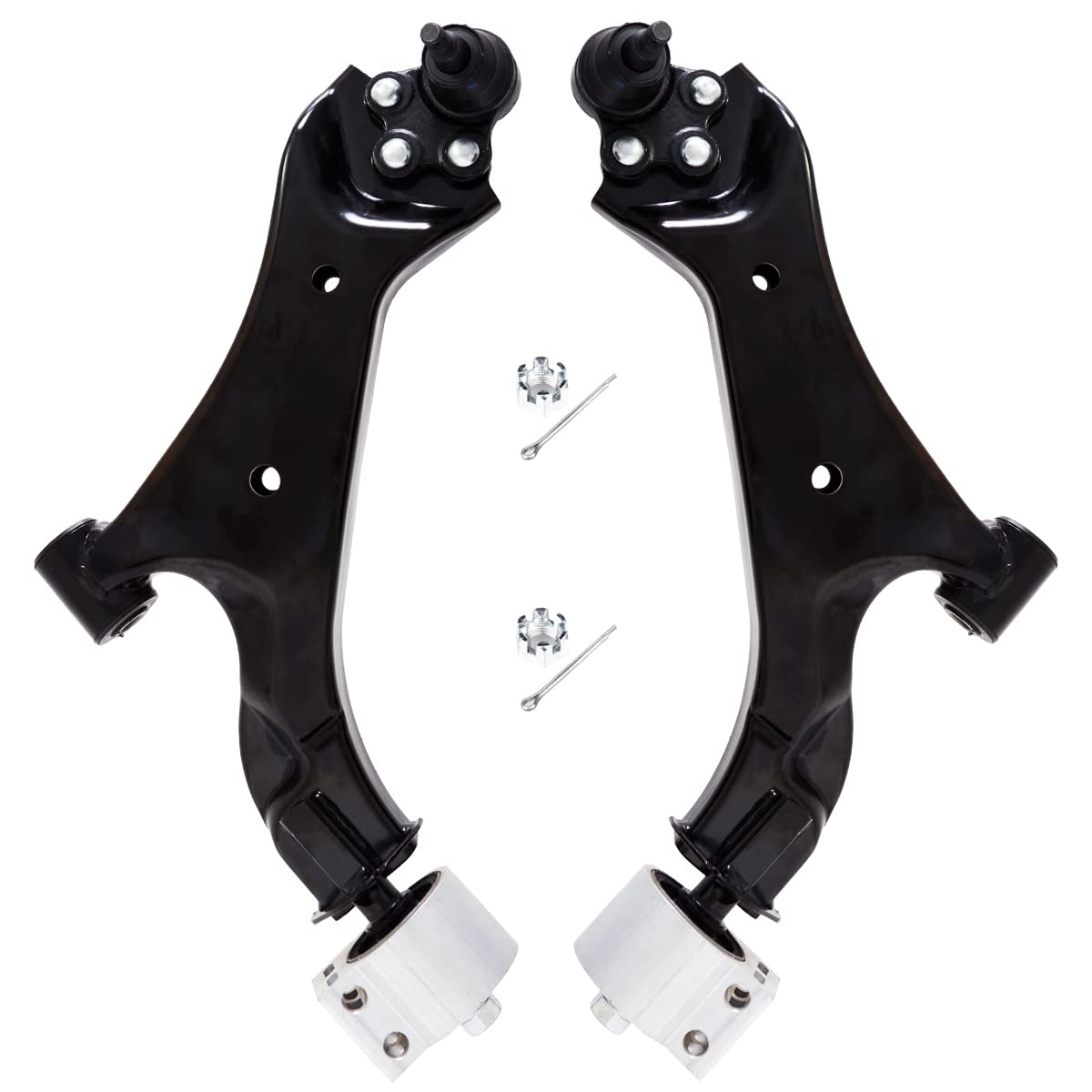 AUQDD 2Pc Suspension Front Lower Control Arm and Ball Joint Assembly ...