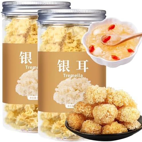 Amazon.com : White Snow Fungus Mushroom Rootless Dried Snow Fungus ...