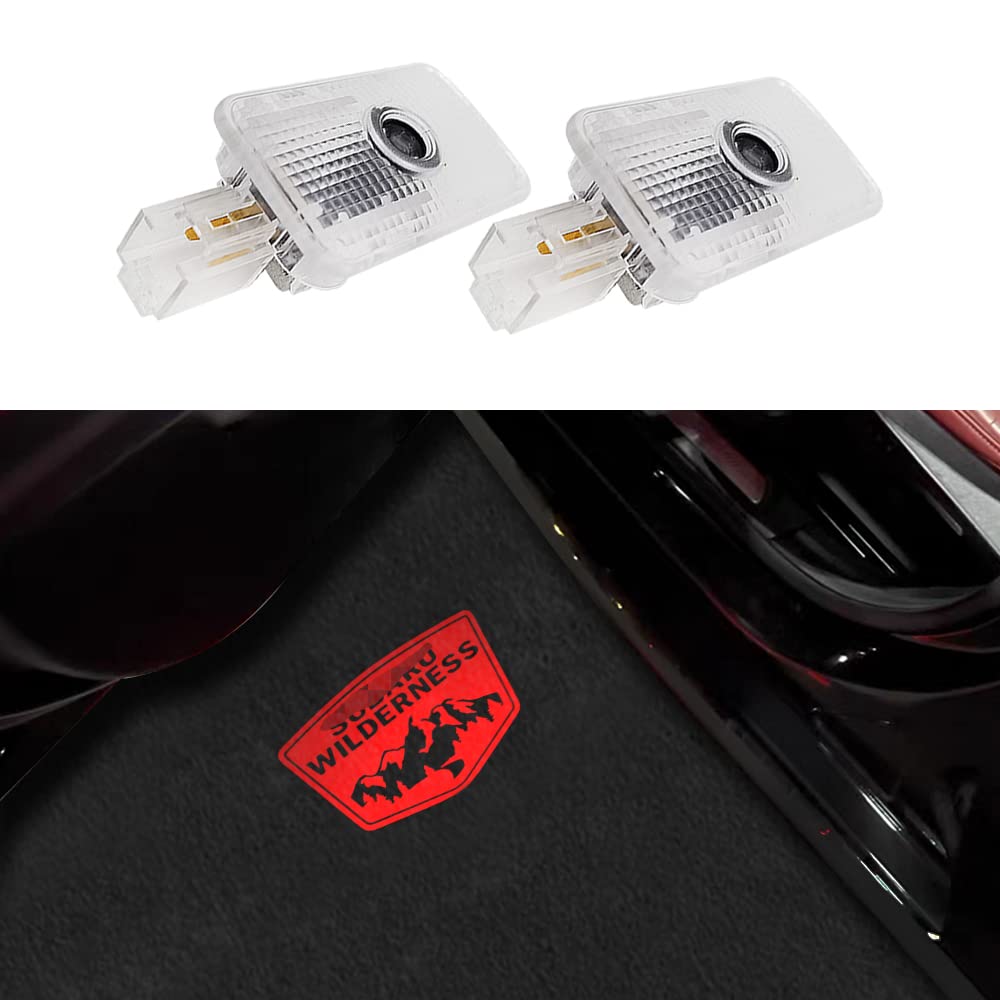 Amazon.com: 2 pcs Non-Fading LED Car Door Logo Lights Courtesy ...