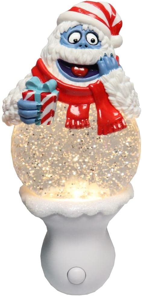 Amazon.com: Rudolph The Red Nosed Reindeer Night Light with Flickering ...