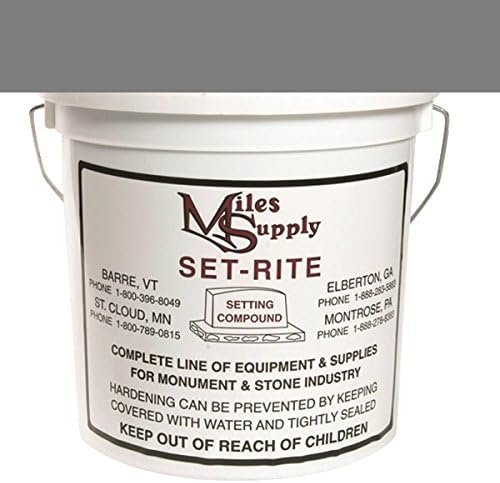 Amazon.com: Monument Setting Compound Dark Gray - 1 Gallon : Tools ...
