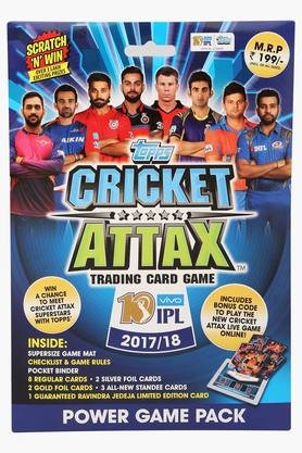 Ipl Cricket Attax Ipl Attack Game Card : Amazon.in: Toys & Games