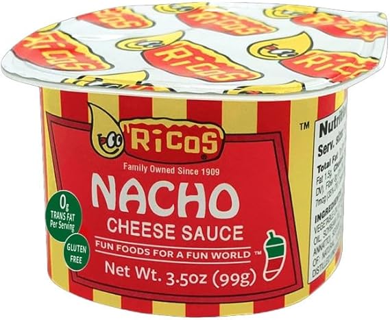 Ricos Nacho Cheese Sauce Cups 3.5Oz 99g (6 Pack) : Amazon.ca: Grocery ...