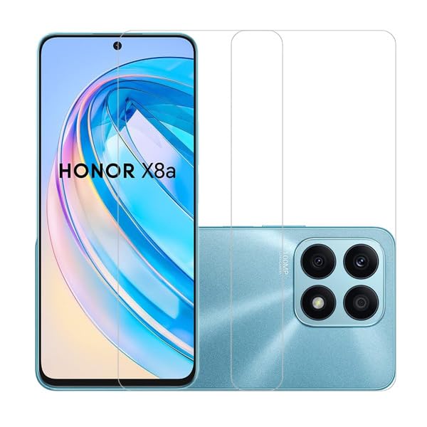 HOBBYTRONICS Precision Touch and HD Clarity Screen Protector for Honor X8a with Installation Kit ...