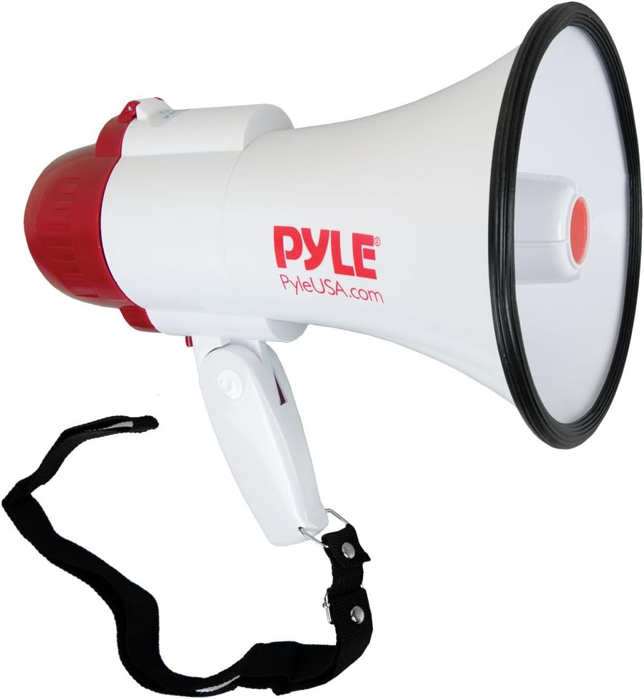 Amazon.com : Pyle PRO Megaphone with Siren : Sports & Outdoors