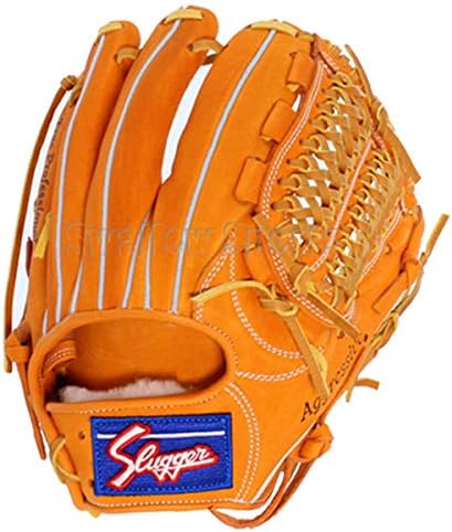 Amazon | 久保田スラッガー 軟式 グローブ 軟式グローブ 一般 内野 内野手用 グラブ セカンド ショート サード用 KSN-L7S KSオレンジ×タン 右投 | 久保田スラッガー ...