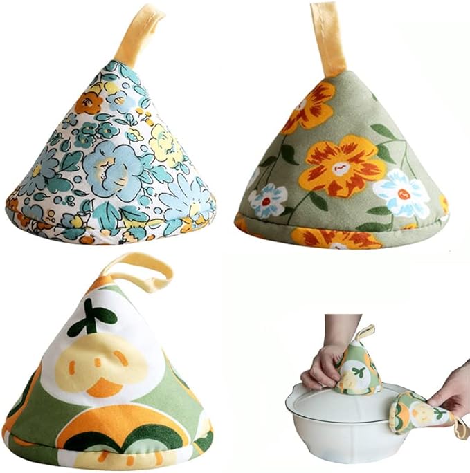 Amazon.com: Hot Pot Lid Handle Mitt, Cast Iron Handle Cover, Heat ...