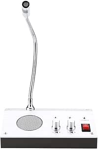 Amazon.com: Intercom System Window Speaker Intercom System Dualway ...