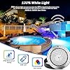 Amazon.com : 5G 10 in 120VAC White Pool Lights for Inground Pool, Led ...