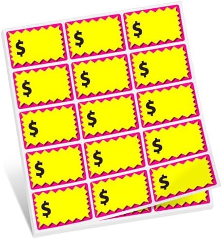 Amazon.com : Charles Leonard Sale Price Marking Labels, Blank Price ...