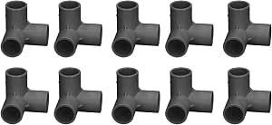 Amazon.com: Elbow Right Angle Tee Corner Connector, 10PCS 3 Way Pipe ...