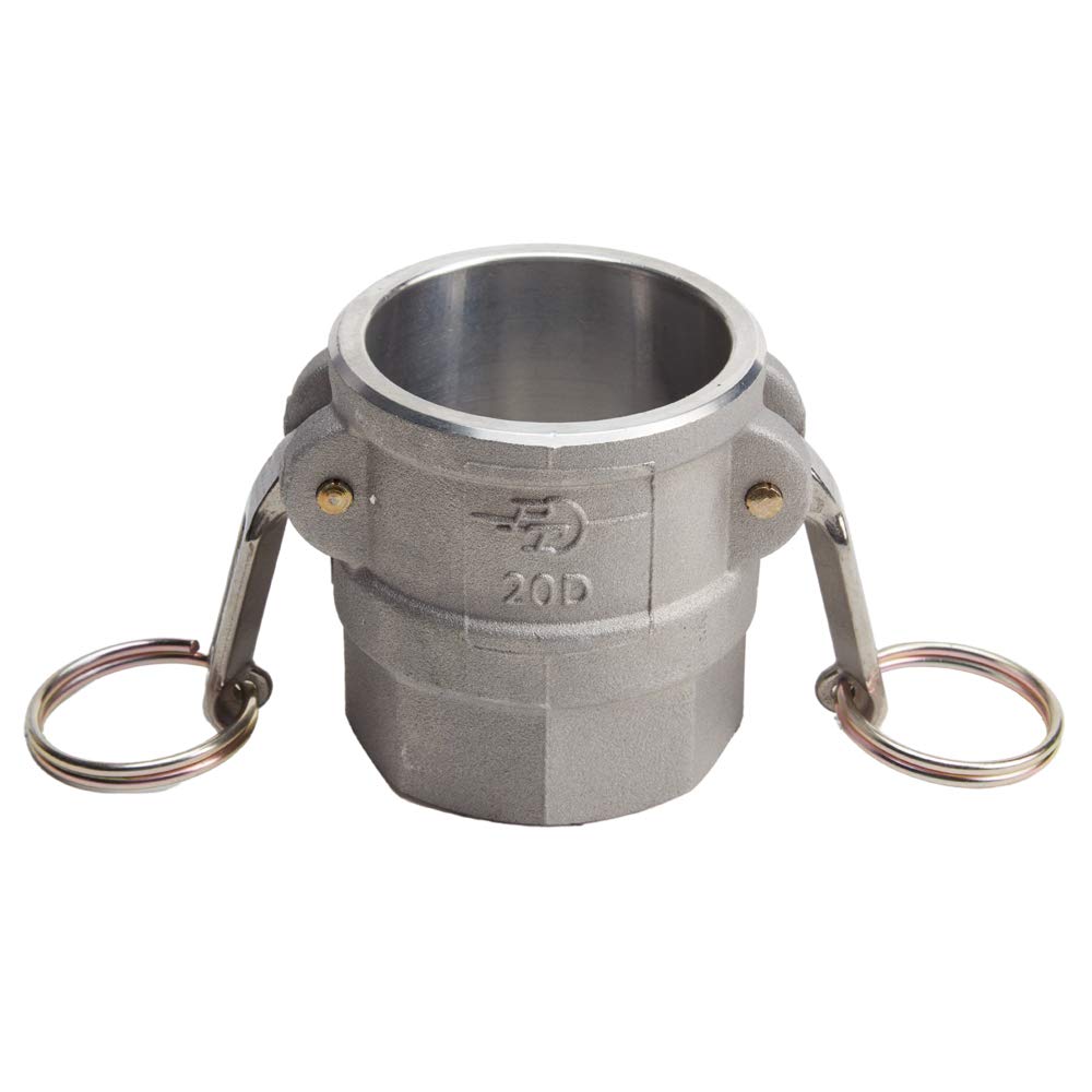 Snapklik.com : 2" X 2" Alumnim Camlock Fittings - Hose Coupler - Type D ...