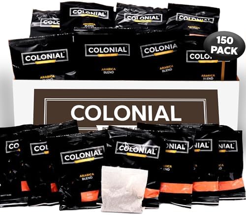 Amazon.com: Colonial In-Room Decaf Ground Coffee Filter Packs for Hotel ...