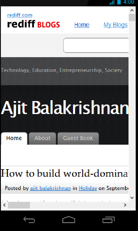 Rediff - App on Amazon Appstore