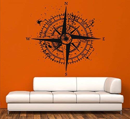 Amazon.com: compass wall decal ae371 : Handmade Products