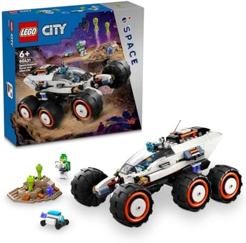 LEGO City Space Explorer Rover and Alien Life 60431 (311 Pieces ...