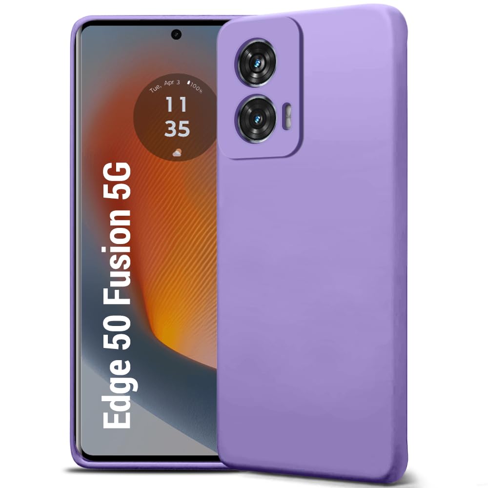 TheGiftKart Liquid Silicone Back Cover Case for Motorola Edge 50 Fusion ...