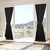 Amazon.com: Vatge Privacy Sidelight Curtains for Front Door - Side Door ...