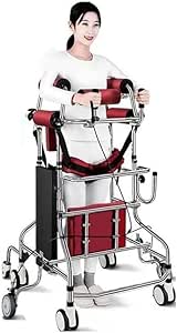 Amazon.com: Standard Walkerwith 8 Wheels Wheeled Rollator Walker with ...
