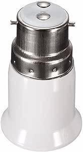 Amazon.com: DCALU 10PCS/Lots Bayonet B22 to ES E27 Screw Bulb Lamp ...