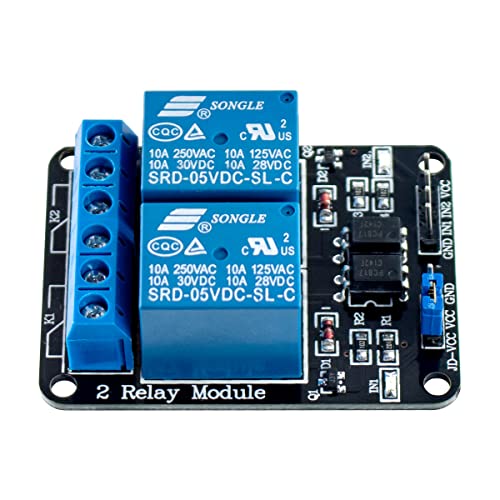 Hosyond 6Pack 2 Channel DC 5V Relay Module with Optocoupler - Want It All