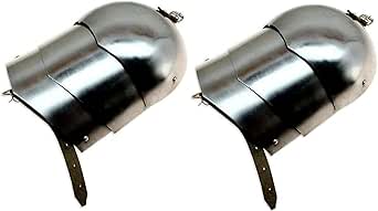 Amazon.com: Medieval Pauldron Set Pair Plate Armor Carbon Steel Real ...