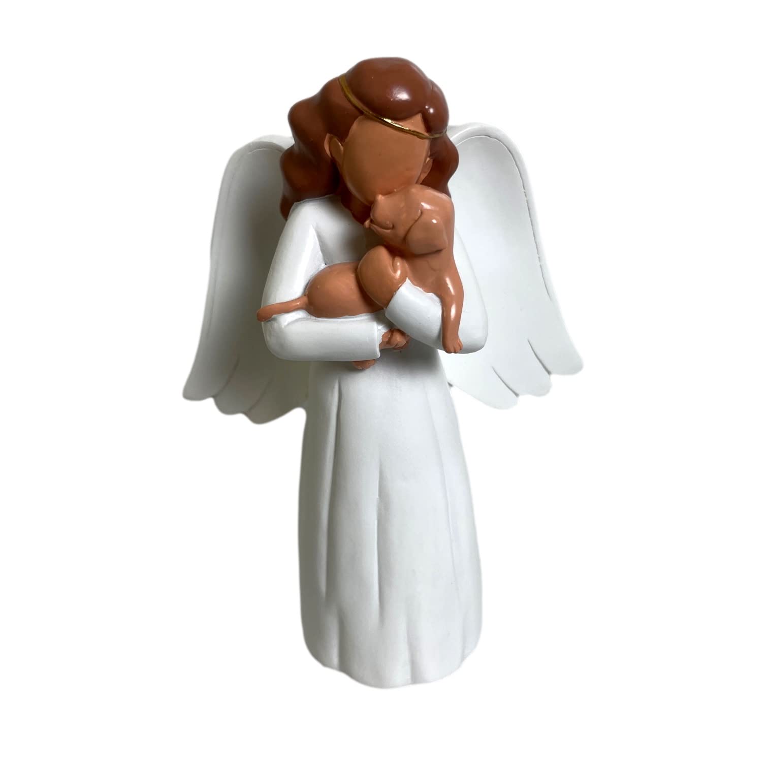 Amazon.com: Dog Memorial Gift 6" Angel with Dog Memorial Statue ...