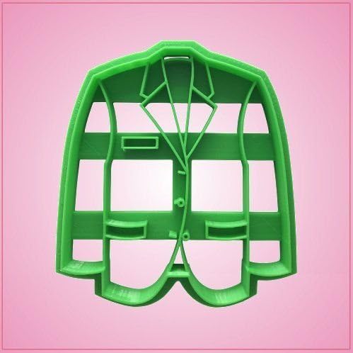 Amazon.com: Green Jacket Cookie Cutter 3-1/2 inches tall: Home & Kitchen