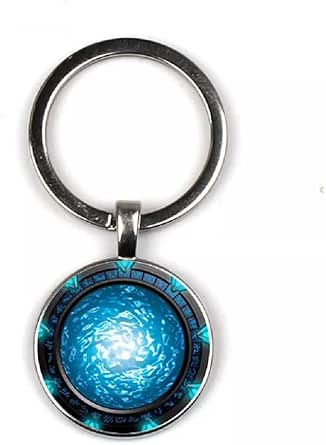 Amazon.com: Stargate Atlantis Portal Cabochon Keychain : Clothing ...