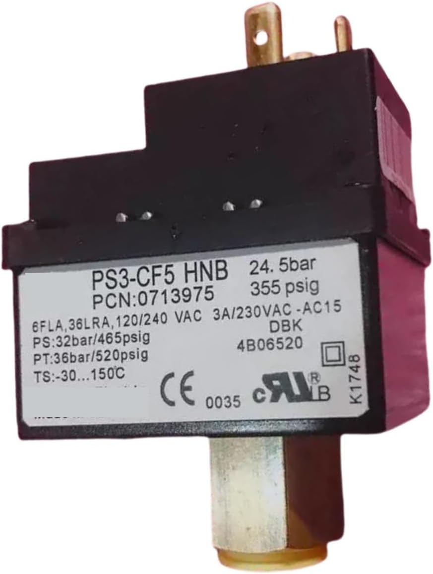 Amazon.com: Mechanivis Pressure Switch, Relay PS3-CF5 HNB 24.5ba ...