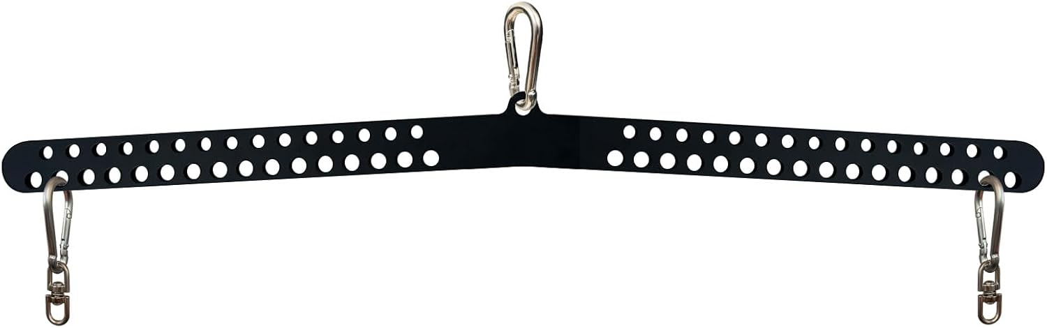 Multi-Grip Lat Pull Down Bar for Home Gym Fitness, Spreader Plate Lat ...