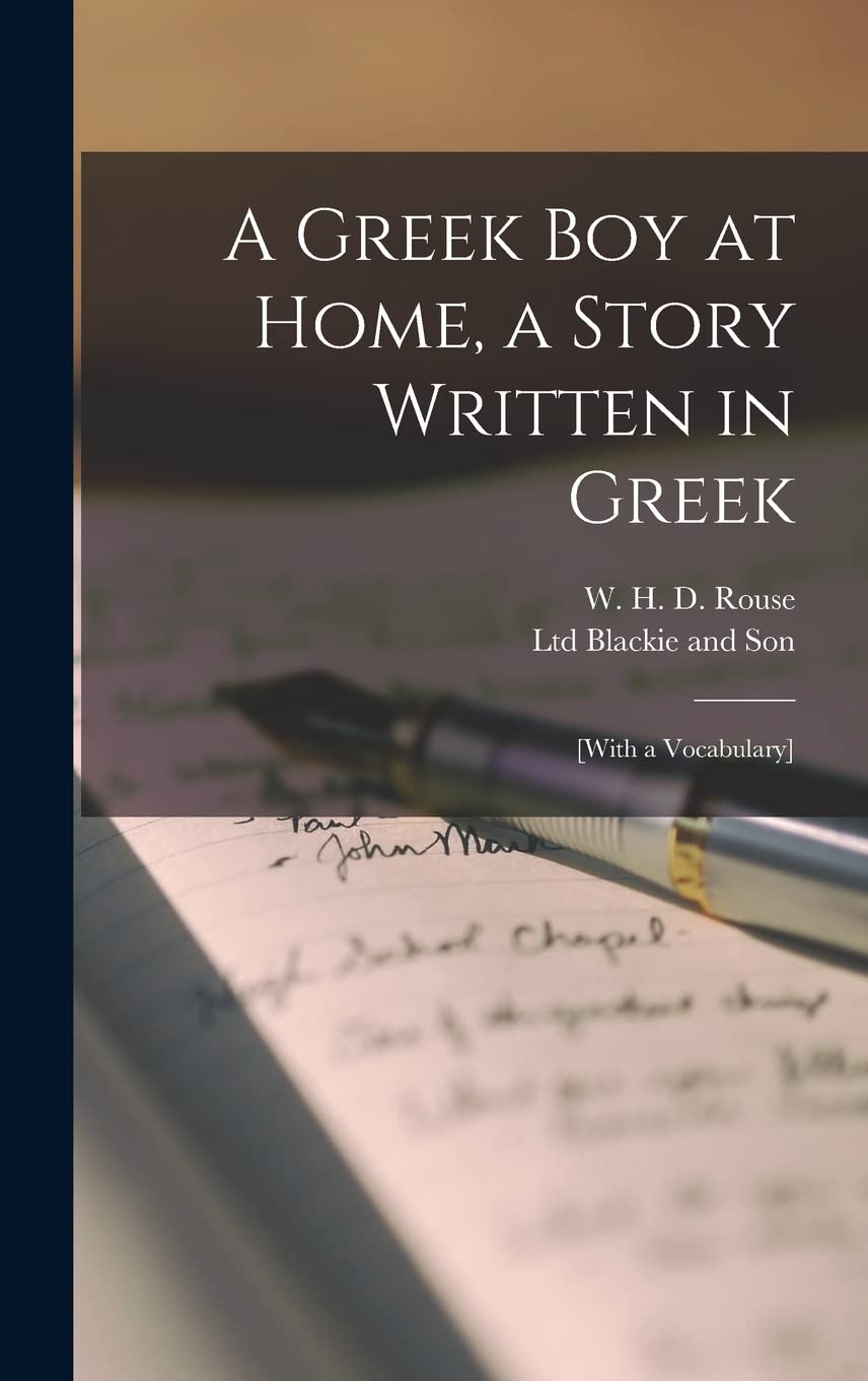 Amazon.com: A Greek boy at Home, a Story Written in Greek; [with a ...