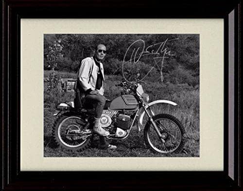 Amazon.com: Framed Hunter S Thompson Autograph Replica Print (Black ...
