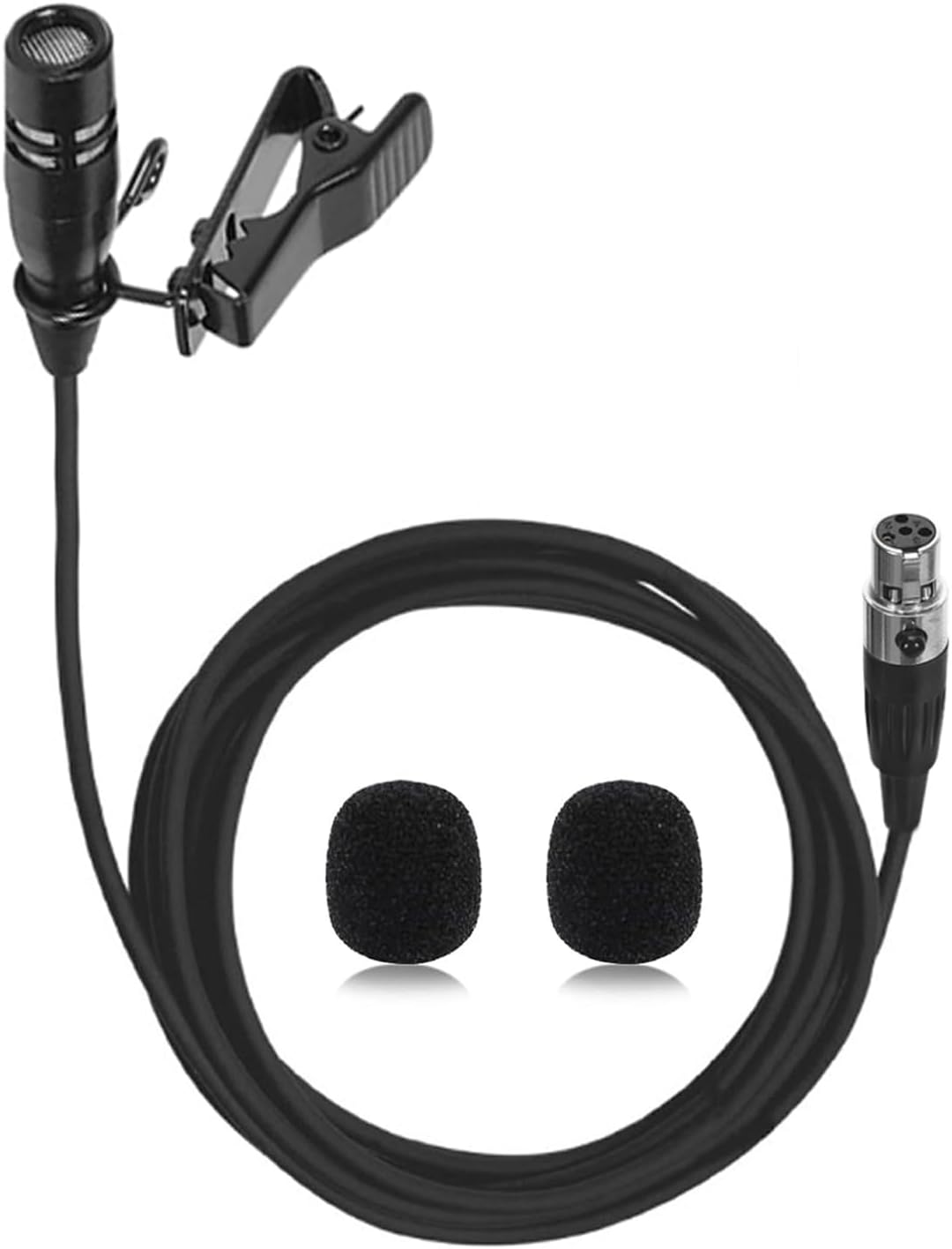 Amazon.com: Nicama LVM5 Omni-Directional Lavalier Microphone 4-pin XLR ...