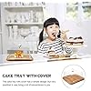 Amazon.com | DOITOOL Bread Tasting Plate Small Cake Stand Cake Stands ...