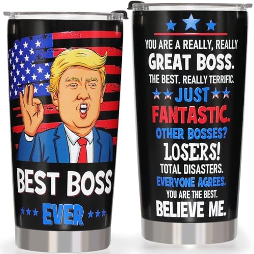 Amazon.com | AREOK Best Boss Gifts for Men, Boss Day Gifts for Boss Men ...