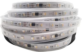 Amazon.com: Vrabocry 12V 24V TM1814 RGBW RGBWW LED Strip SMD 5050 Chip ...