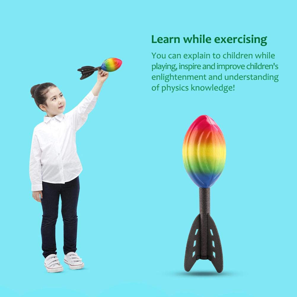 PU Foam Ball Aero Vortex Rainbow Flying Ball - Long Distance PU Foam ...