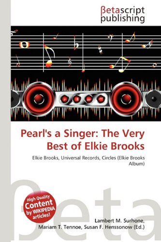 Amazon.co.jp: Pearl's a Singer: The Very Best of Elkie Brooks : Surhone ...