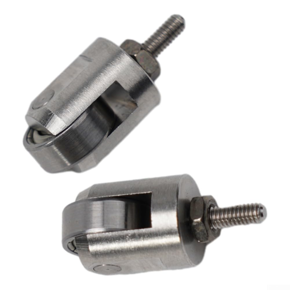 2 PCS M2.5 Dial Indicator Contact Point Depth Gauge Roller Measuring ...