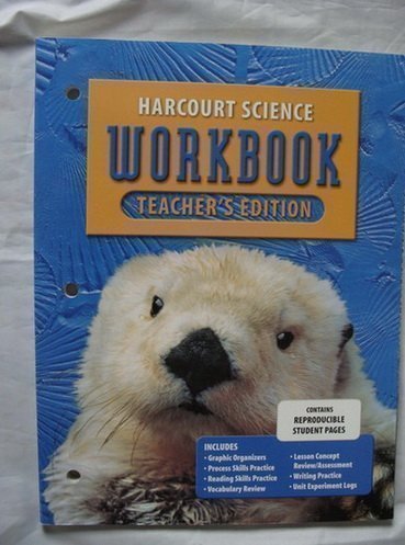 Amazon.com: Harcourt Science Workbook: Grade 1, Teacher's Edition ...